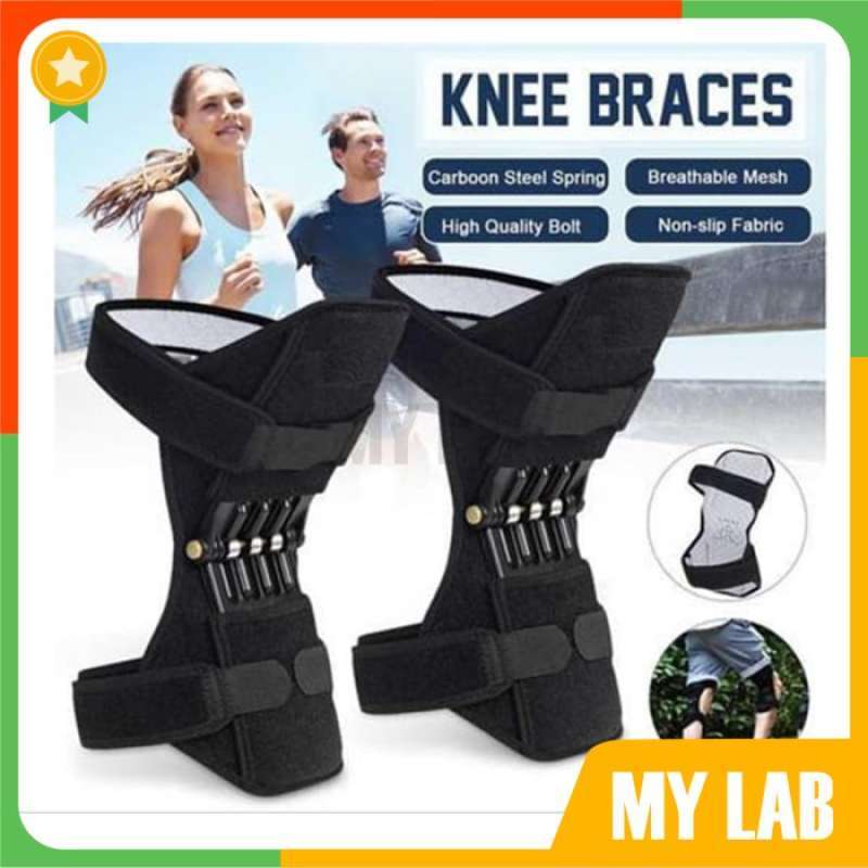 Jual Knee Support Booster Spring Knee Brace Support Penyangga Beban ...