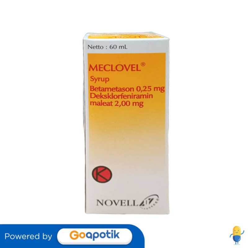 Jual Meclovel Syrup 60 Ml Di Seller Apotek Buana Bekasi - Jaka Setia ...