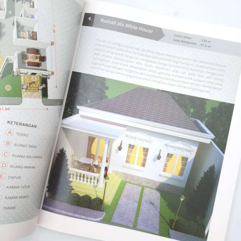 Jual Buku Arsitek Dan Pembangunan : 36 Desain Rumah 1 Dan 2 Lantai Di ...