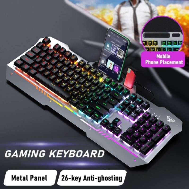 Promo 100% Produk Ori Keyboard Gaming Aula F-3010|f3010 Membrane Rubber ...
