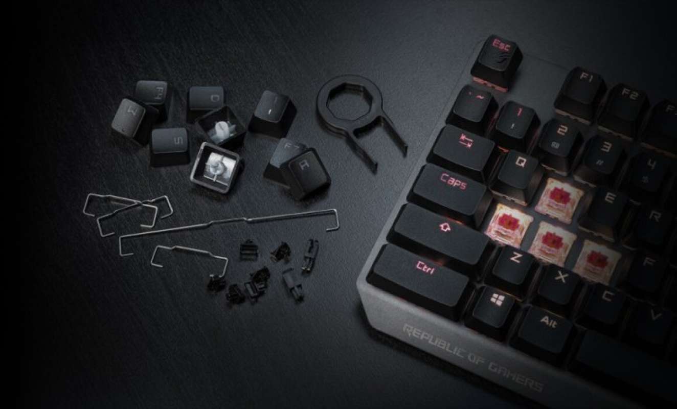 Promo 100% Produk Ori Asus Rog Pbt Keycap Set - For Keyboard Gaming ...