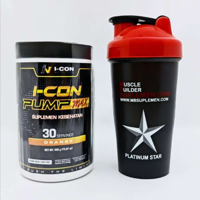 Promo Icon Pump 30 Servings Pre Workout I Con The Curse No Xplode Bsn Diskon 23% Di Seller ...