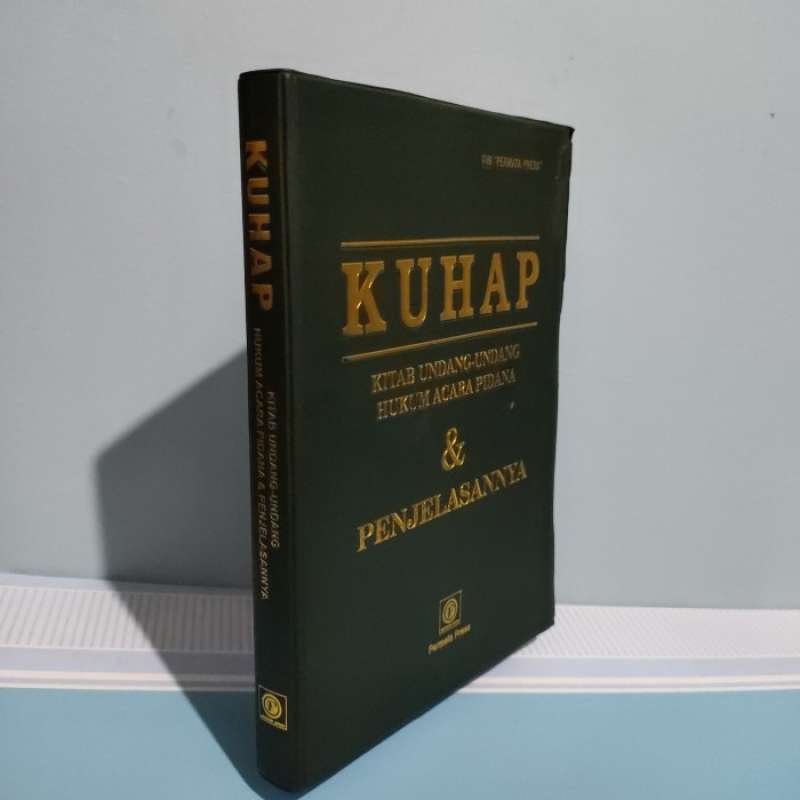 Jual Buku Kuhap Kitab Undang-undang Hukum Acara Pidana Dan ...