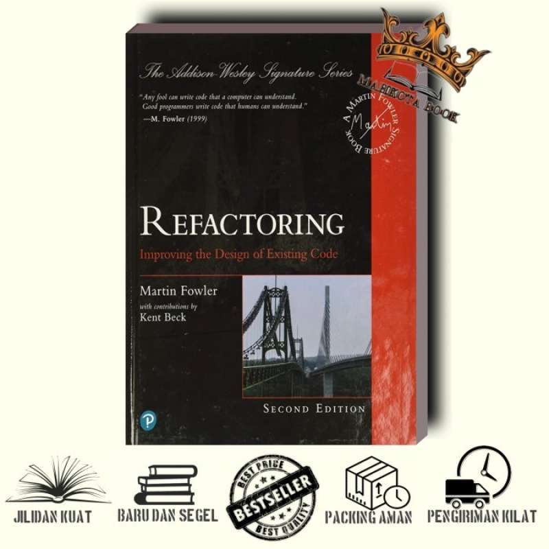 Jual Buku Refactoring By Martin Fowler Di Seller Rumix - Cengkareng ...