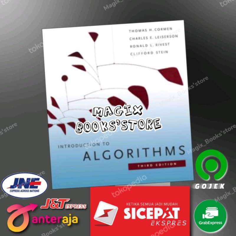 Jual Introduction To Algorithms Third Edition Thomas H Cormen Edition