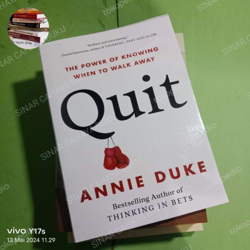 Jual Buku Quit By Annie Duke Di Seller Noelle - Cengkareng Timur, Kota ...