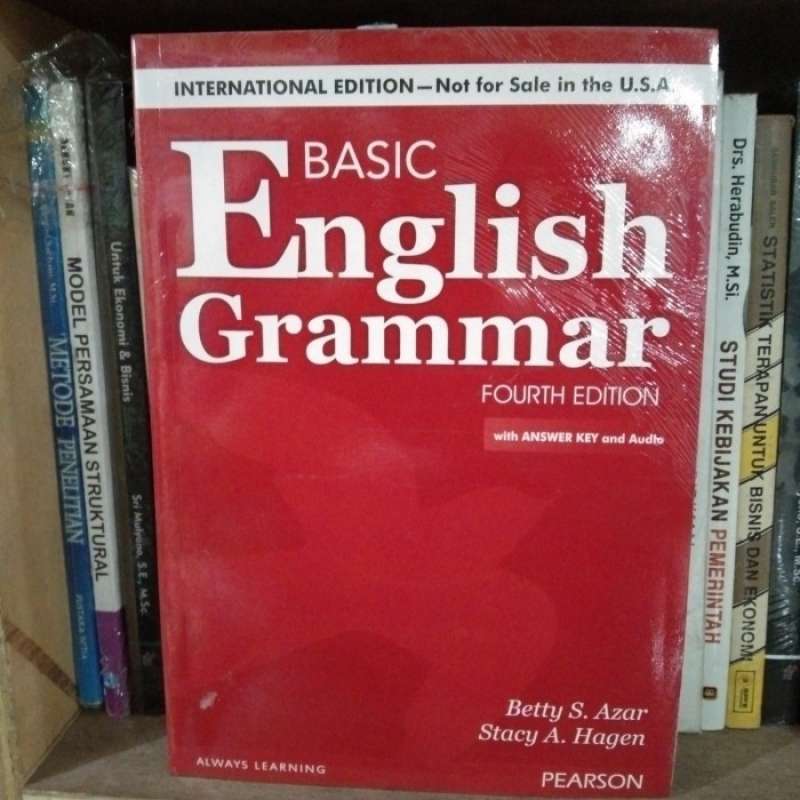 Jual Basic English Grammar Fourth Edition Betty S Azar Di Seller Noelle ...