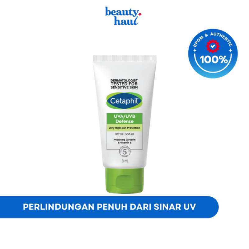 Promo Cetaphil Uva/uvb Defense Spf50++ (50ml) Diskon 33% Di Seller Amor ...