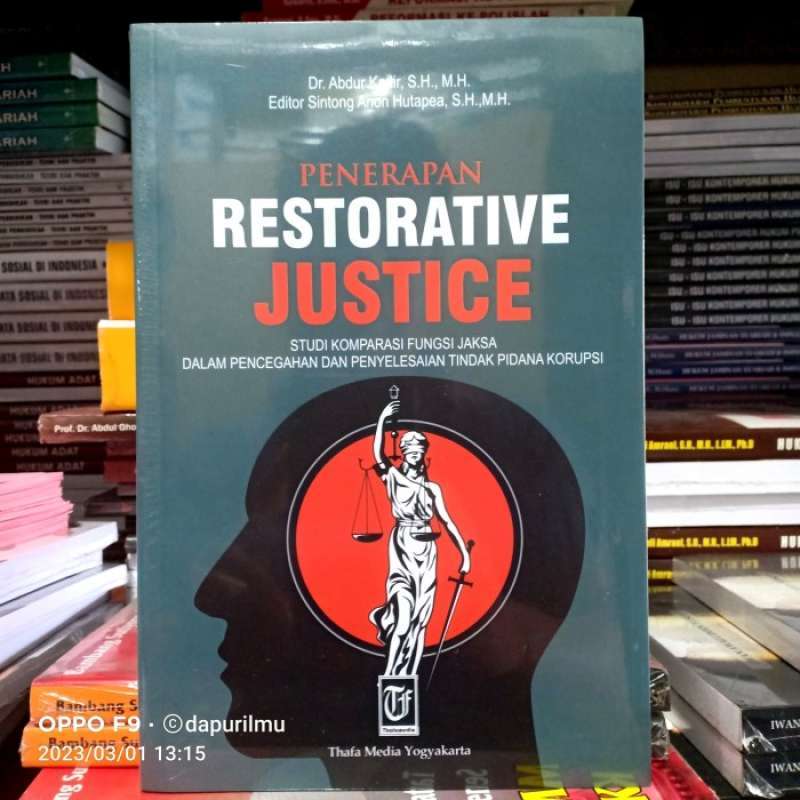 Jual Buku Original: Penerapan Restorative Justice Studi Komparasi Fungsi Ja Di Seller Owl Store ...