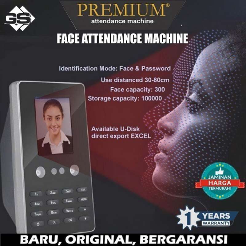 Promo Mesin Absensi / Absen Muka / Absen Wajah / Face Recognition Murah Diskon 33% Di Seller ...