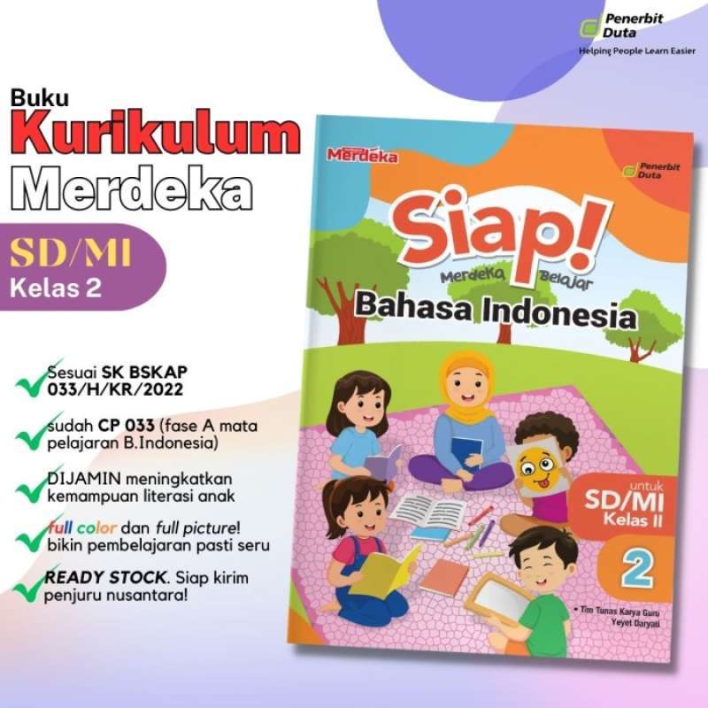 Jual Siap Merdeka Belajar Bahasa Indonesia Sd/mi Kelas 2 Kurikulum Merdeka Di Seller Noelle ...