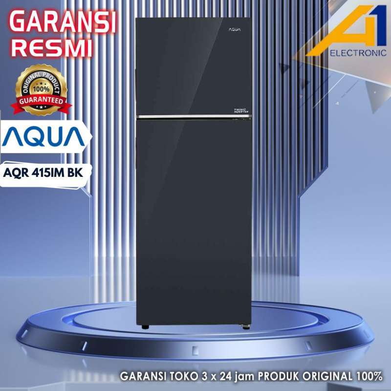 Jual Kulkas Aqua Aqr 415 Im Bk Kulkas 2 Pintu Twin Inverter 357 Liter Di Seller A1 Electronic ...