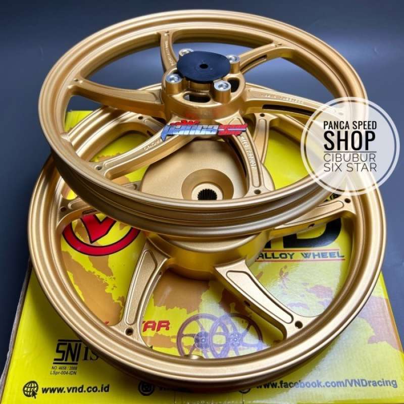 Promo Velg Racing Vnd Six Star Beat Deluxe Scoopy Karbu Vario 10 Fi ...
