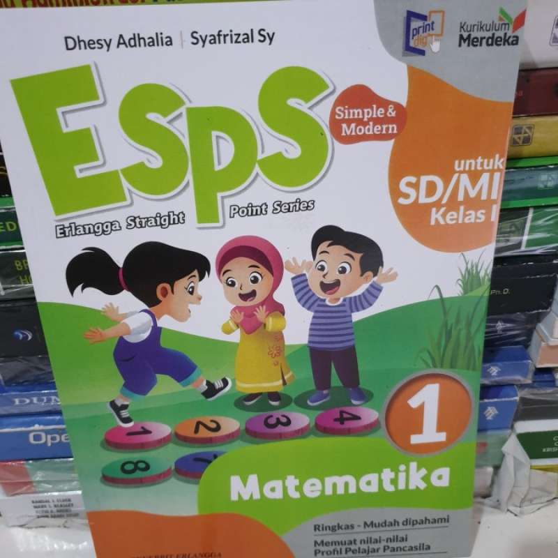 Jual Esps Matematika Kelas 1 Sd/mi Merdeka Di Seller Hachi - Cengkareng Timur, Kota Jakarta ...