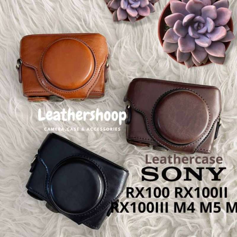 Promo Leather Case Sony Rx100 ,rx100 Ii,rx100 Iii, Rx100 Iv Diskon 23% ...