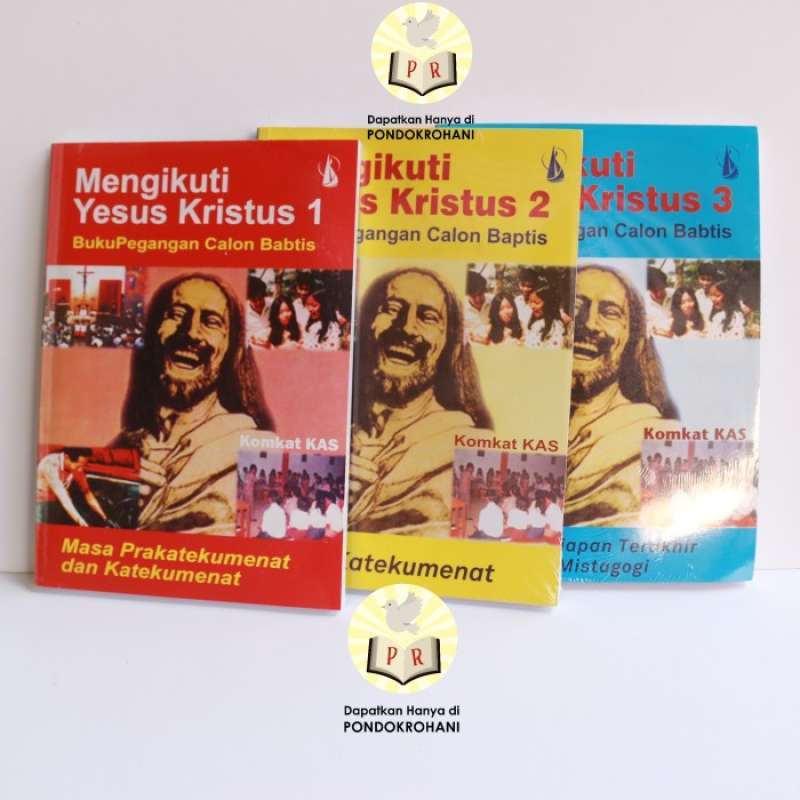 Jual Paket Buku Mengikuti Yesus Kristus Jilid 1 2 3 Pegangan Calon Baptis Di Seller Hachi ...