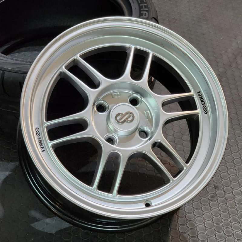 Promo Velg Racing R15 Enkei Rpf1 Lebar 7 Et 40 Silver Velg Mobil Ring ...