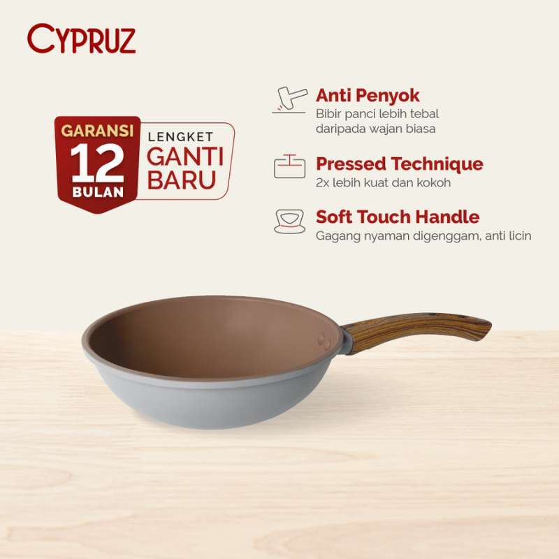 Jual Cypruz Fry Wok Hercules Di Seller Mel's Kitchen Houseware ...