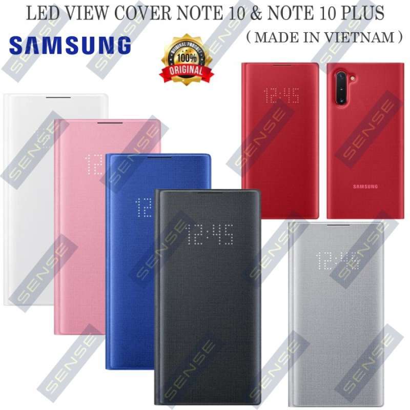 Promo Case Led View Cover Samsung Note Pro Plus Original Samsung Diskon Di Seller