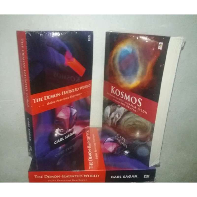Jual Paket 2 Buku Kosmos & The Demon Haunted World Carl Sagan Di Seller ...