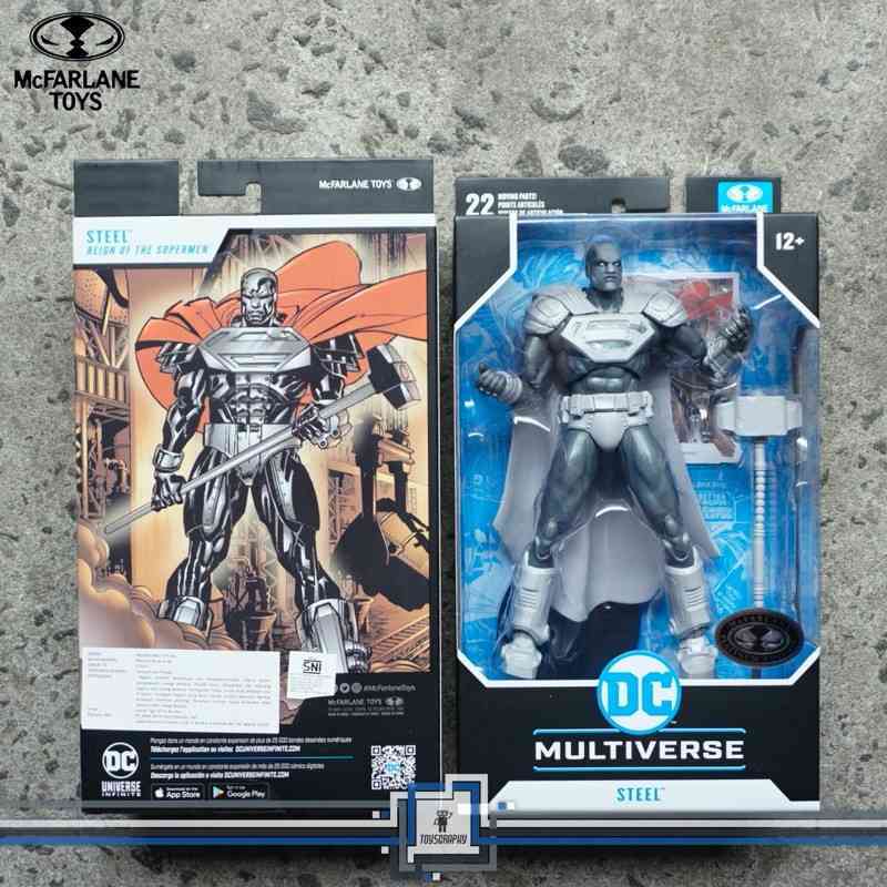 Jual Mcfarlane Dc Multiverse Steel Superman Action Figure Di Seller ...