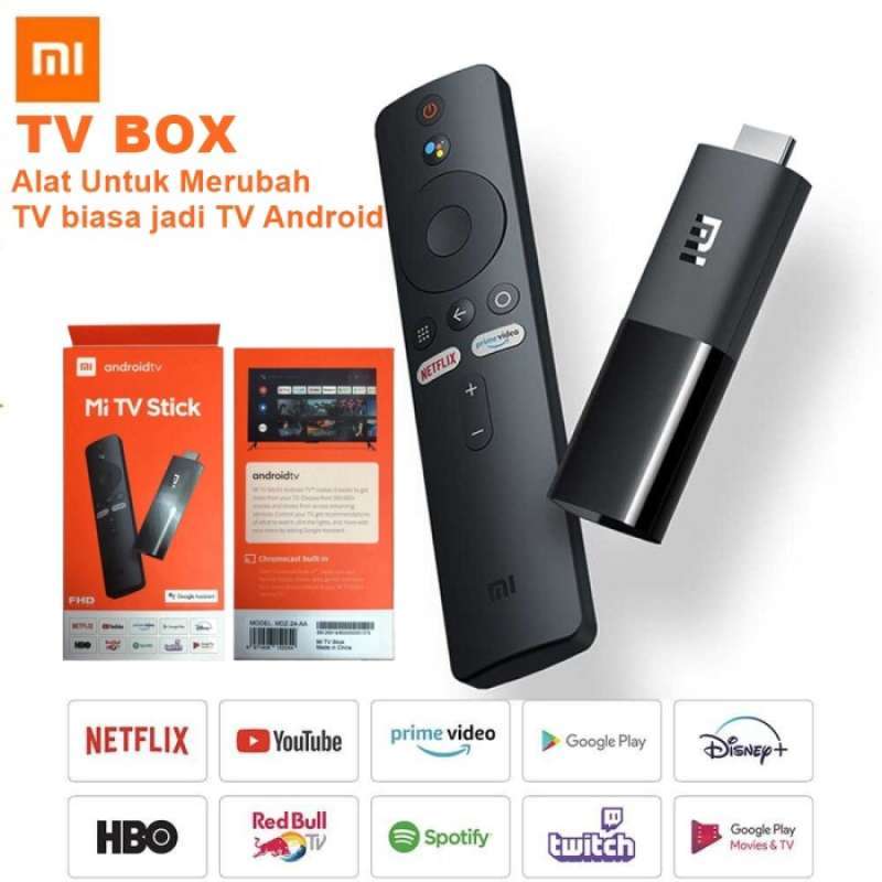 Jual Xiaomi Mi Tv Stick Alat Untuk Merubah Tv Biasa Jadi Smart Android ...