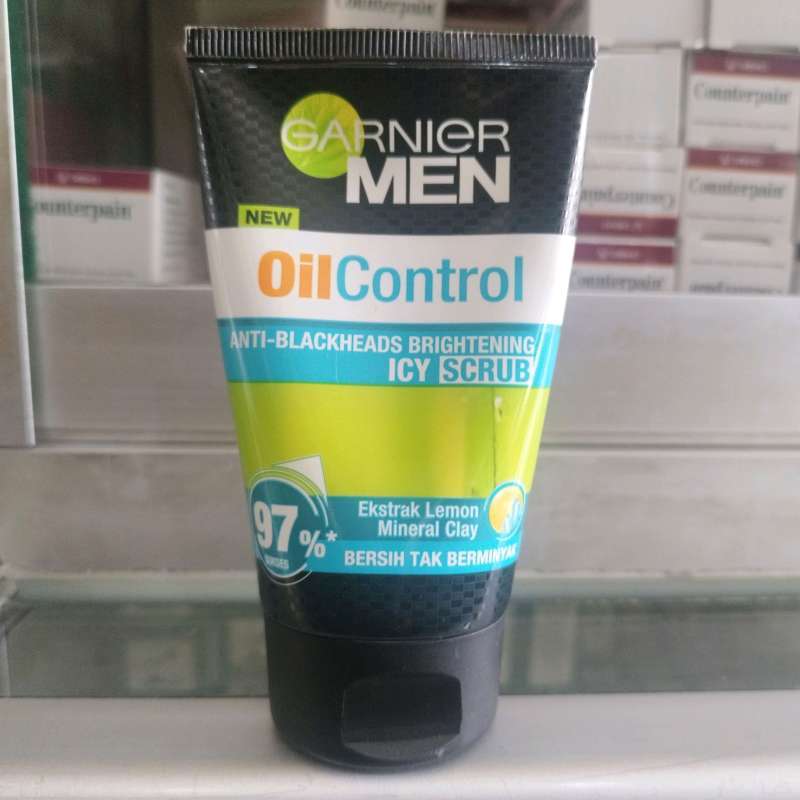 Promo Garnier Men Oil Control Icy Scrub 100ml Diskon 5% Di Seller Mmok ...