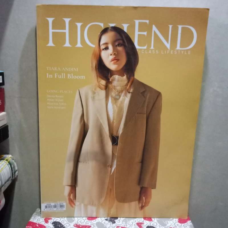 Jual Majalah:high End-model Tiara Andini(agustus 2021) Di Seller Shin ...