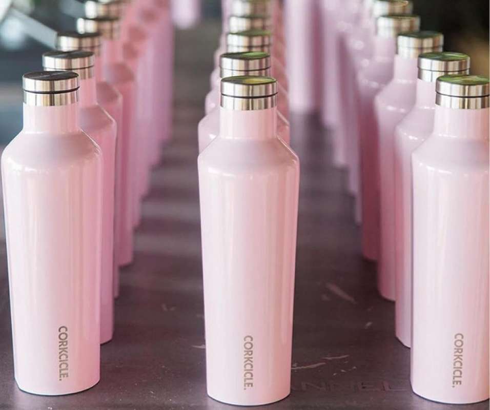 Promo Sale Botol Corkcicle Canteen 16 Oz / 475 Ml Gloss Rose Quartz ...