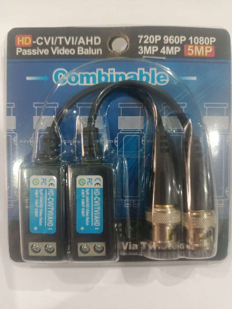 Jual Video Balun Cctv 5mp Ahd Video Balun 5mp Cvi Tvi Video Balon ...