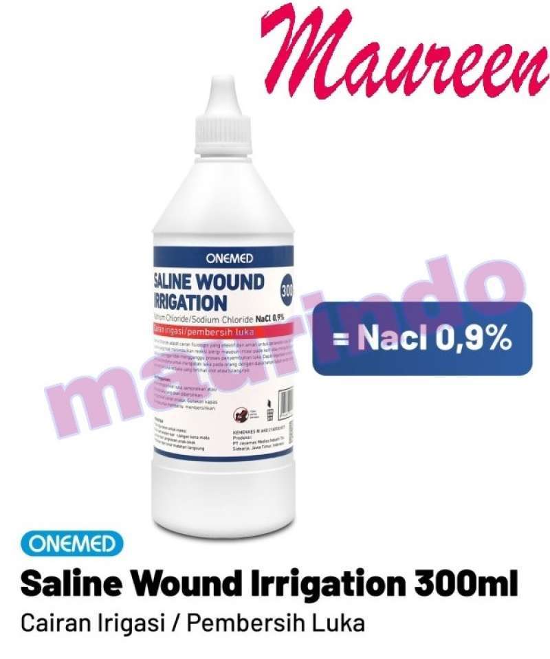 Promo [cod] Pembersih Luka 300 Ml Onemed Saline Wound Irrigation ...
