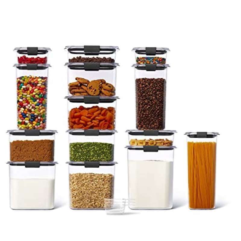 Jual Rubbermaid Brilliance Airtight Food And Pantry Storage Containers ...