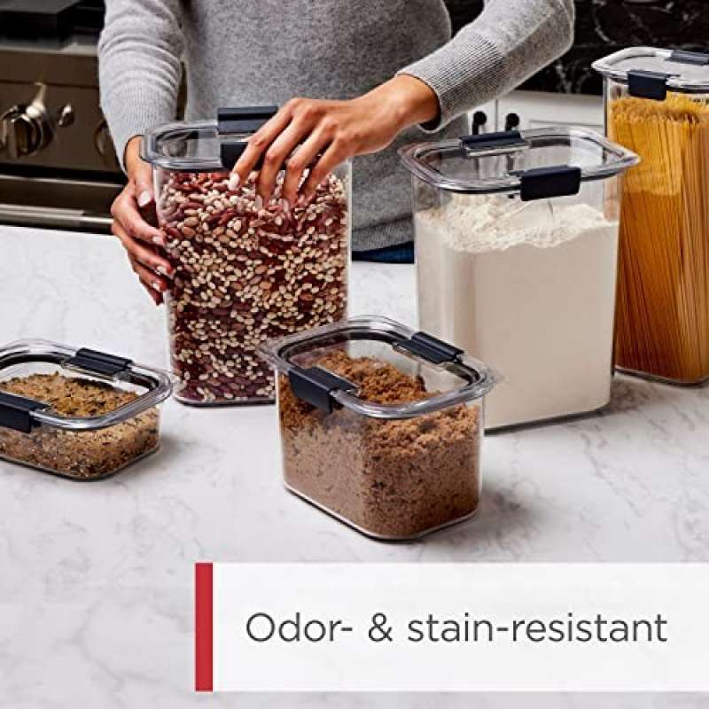 Jual Rubbermaid Brilliance Airtight Food And Pantry Storage Containers ...
