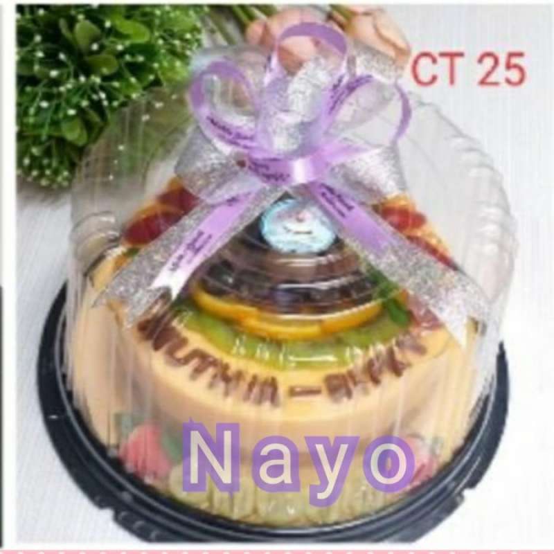Jual Mika Tart Ct 25 Isi 10 Pcs/ Tumpeng Mika 25 Cm/ Mika Bolu/ Cake ...