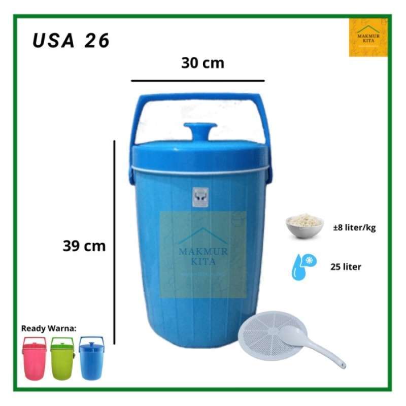 Jual Termos Nasi 26 30 36 38 40 Maspion Global Eagle 10 Liter Besar Es ...