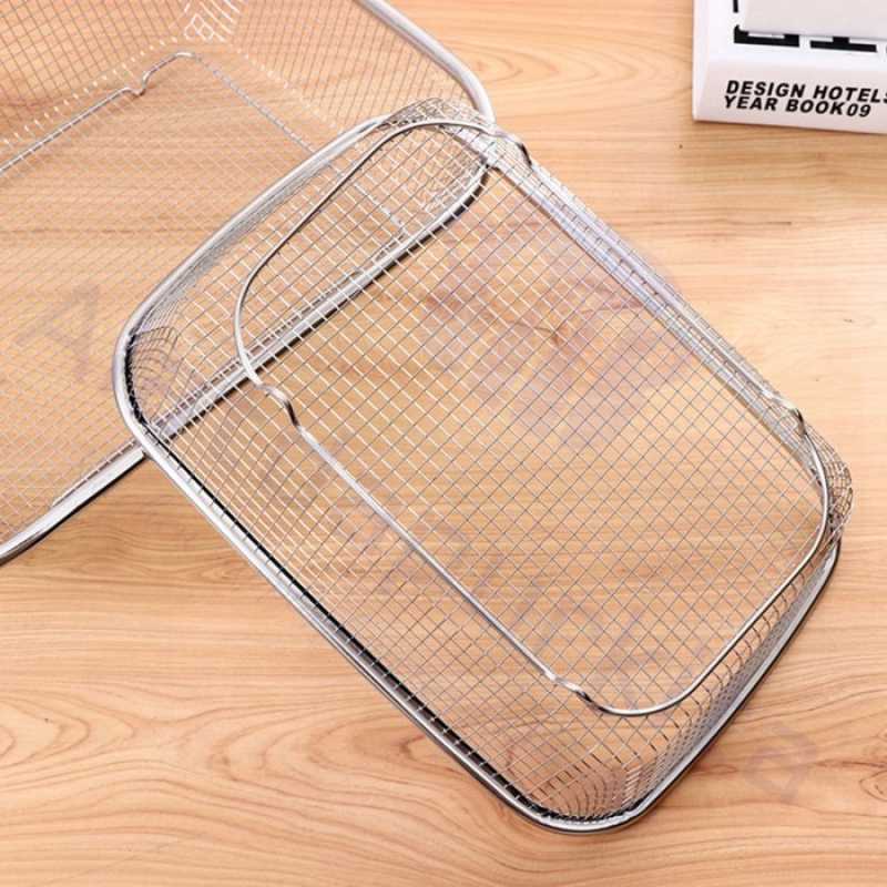 Jual Keranjang Peniris Makanan Strainer Food Colander Stainless Steel ...