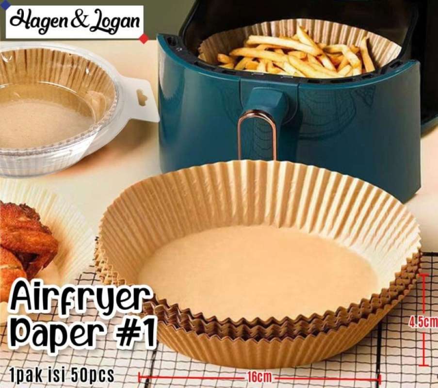 Jual Kertas Alas Airfryer Anti Lengket Tahan Minyak | Air Fyer Paper ...
