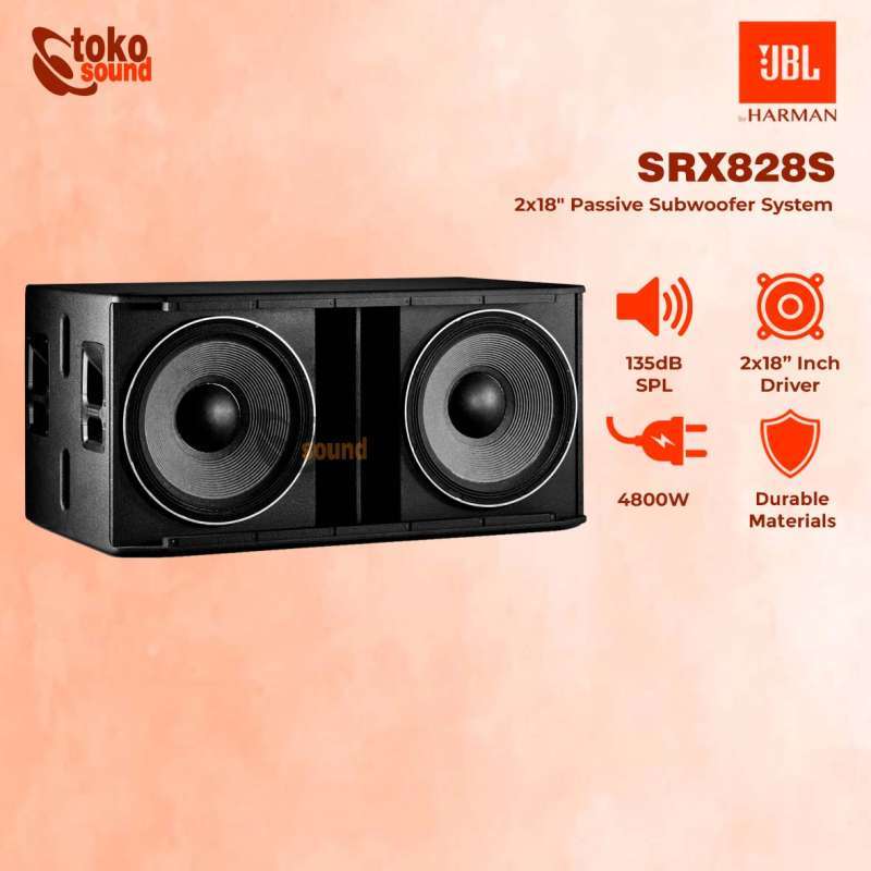 Jual Jbl Srx828s Srx 828s - 18 Inch Dual Passive Subwoofer Loudspeaker Di Seller Tokosound ...