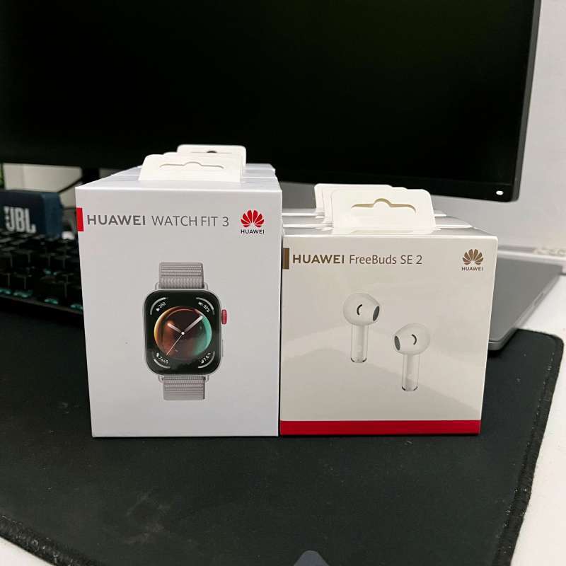 Jual Huawei Watch Fit 3 Smartwatch Nfc Gray Limited Edition - Gray ...