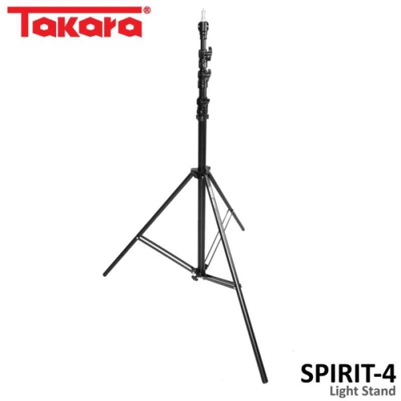 Jual Takara Spirit 4 Heavy Duty Lighstand Light Stand Tripod Di Seller Indah Purnama Tech ...