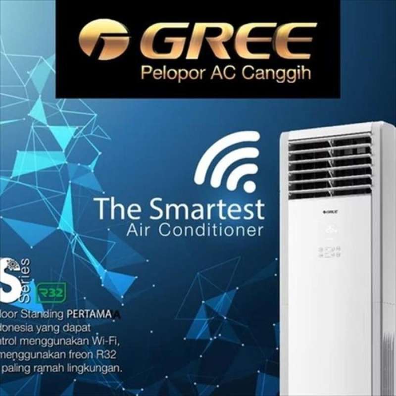 Jual Ac Floor Standing Gree Gvc 18sts / Gvc18sts , 2 Pk Wifi Di Seller A1 Electronic - Weru ...