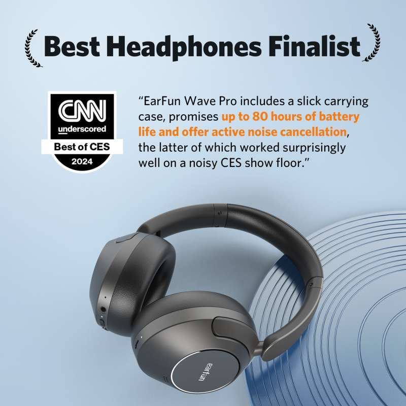 Promo Earfun Wave Pro - Hi-res Ldac Wireless Headphones With Premium Hybrid Anc Diskon 33% Di ...