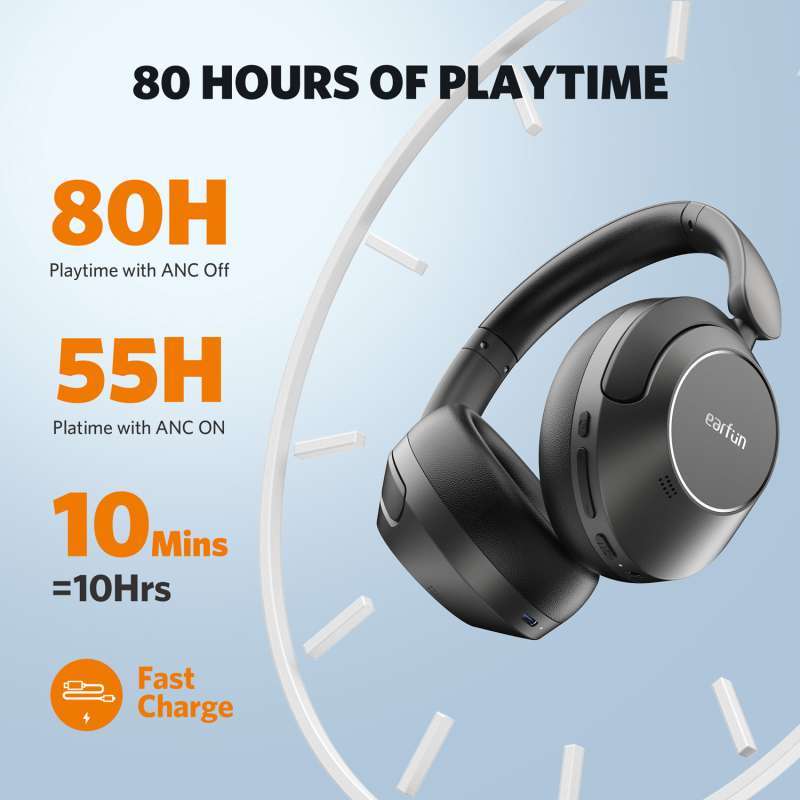 Promo Earfun Wave Pro - Hi-res Ldac Wireless Headphones With Premium Hybrid Anc Diskon 33% Di ...