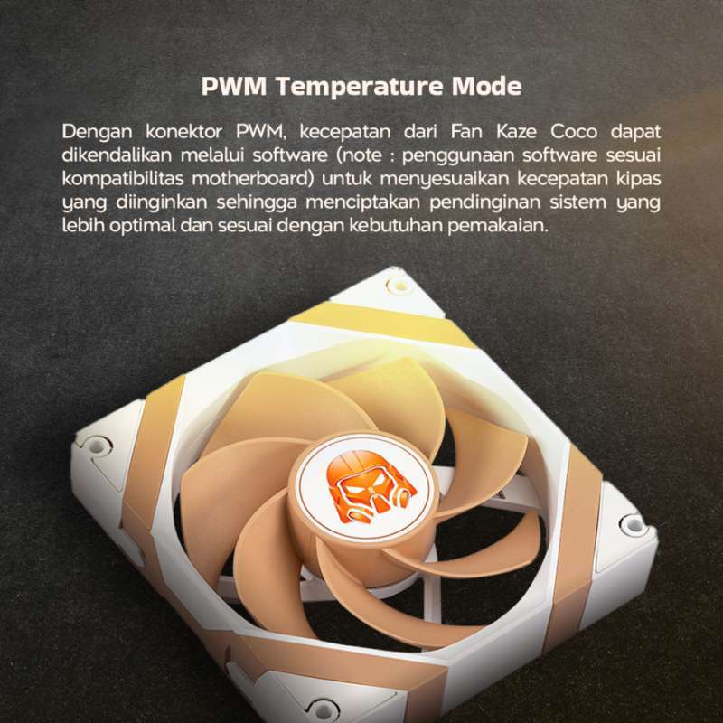 Promo Single Fan Digital Alliance Casing Pc Pwm 1500 Rpm Gaming Cooling ...
