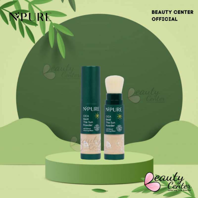 Promo N'pure Cica Beat The Sun Powder Diskon 33% Di Seller Aninda Store ...