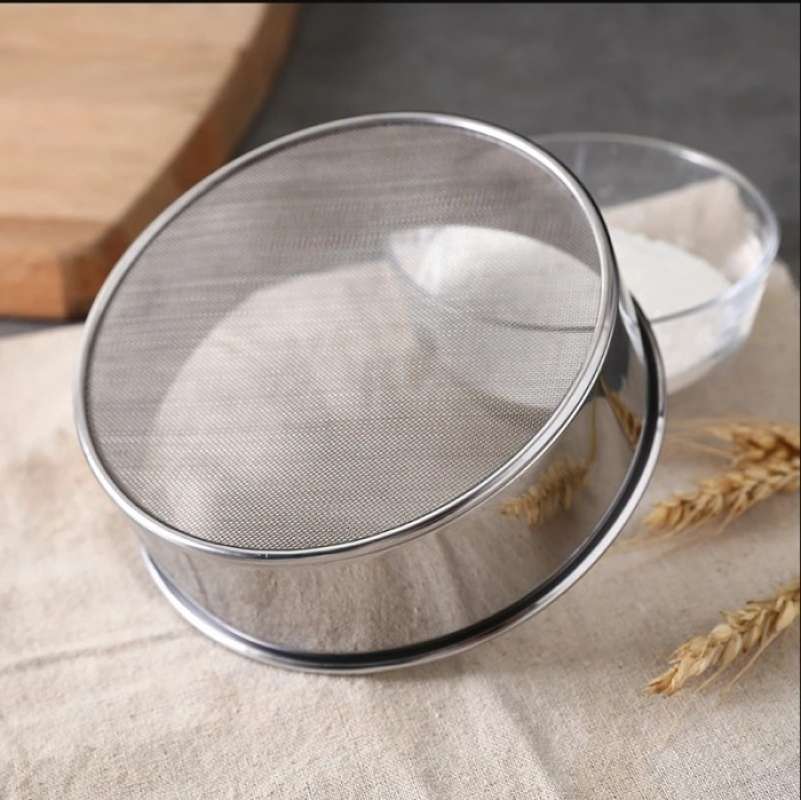 Promo Ayakan Tepung Powder Strainer Strain Saringan Saring Stainless ...