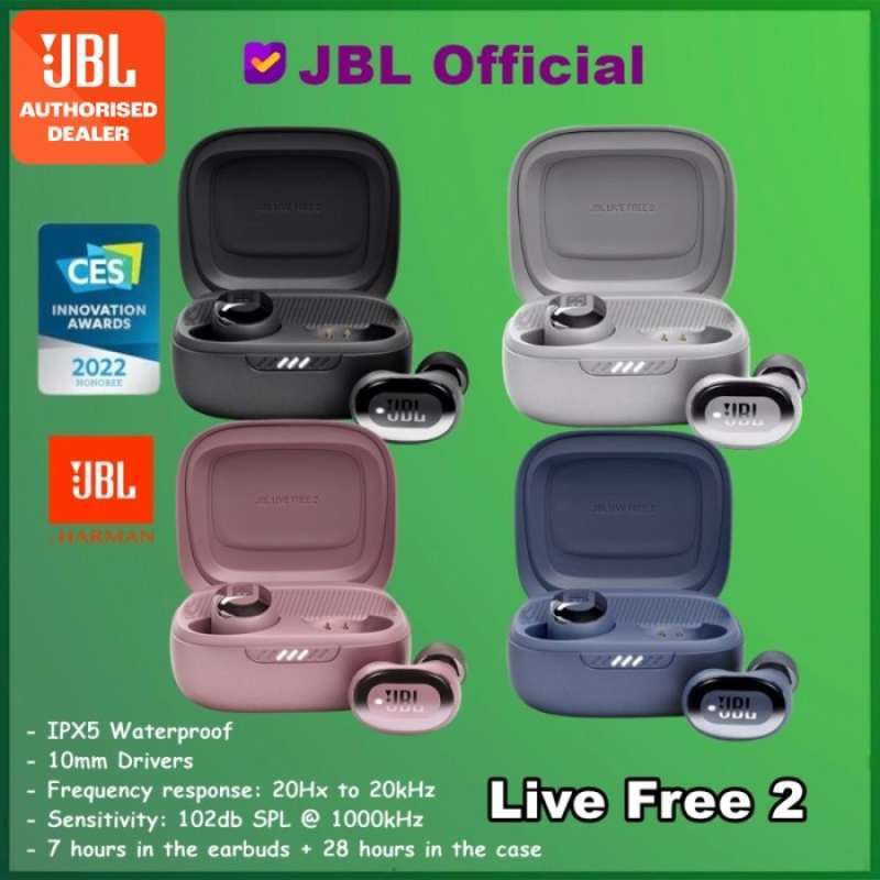 Promo Jbl Live Free 2 True Wireless Noise Cancelling Earbuds Tws Nc ...