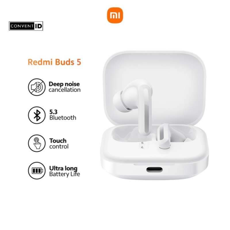 Promo Redmi Buds 5 Hifi Wide Anc 46db Tws Wireless Bluetooth 5.3 ...