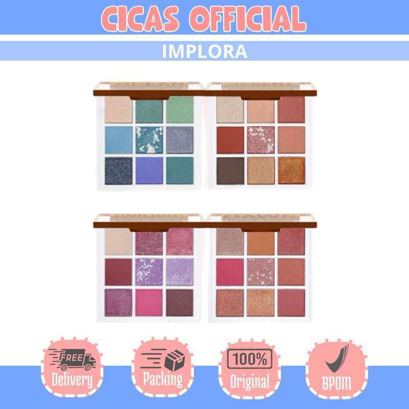Jual Cicasofficial - Implora Eyeshadow Palette - Dawn Di Seller Station ...