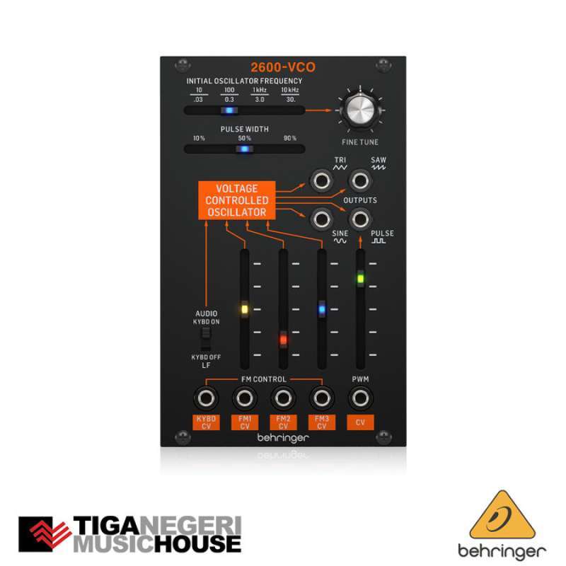 Jual Behringer 2600-vco Legendary Analog Vco Module For Eurorack Di Seller Rukia - Cengkareng ...